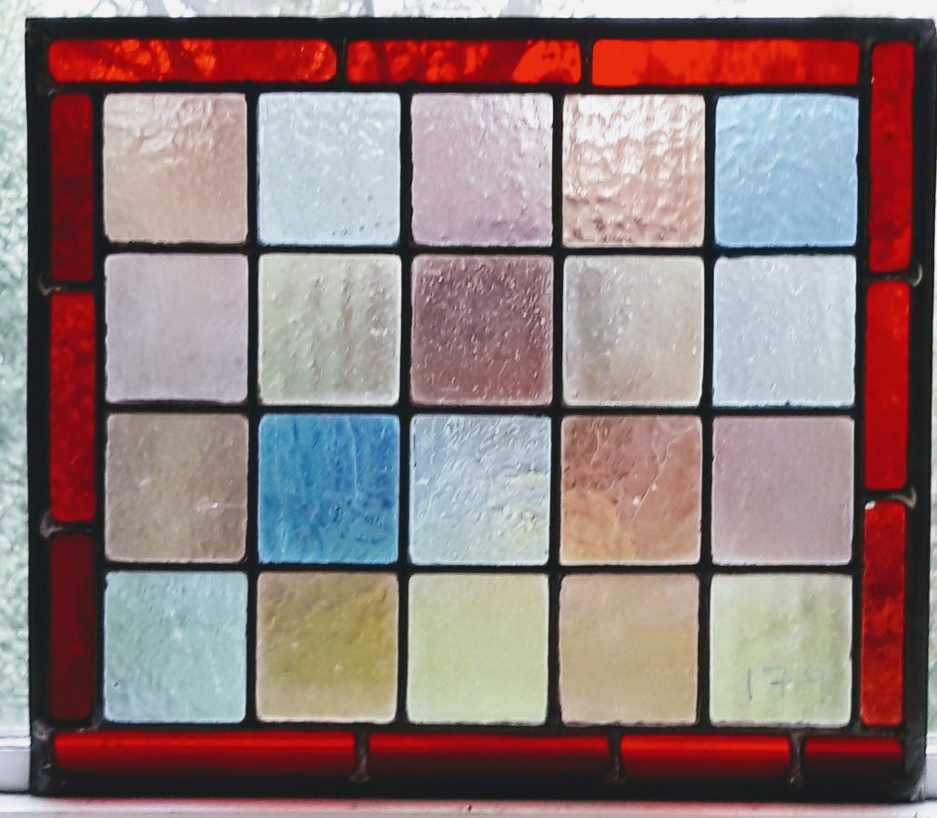 47 Hanging Glass Panel / Suncatcher – Shine Stained Glass